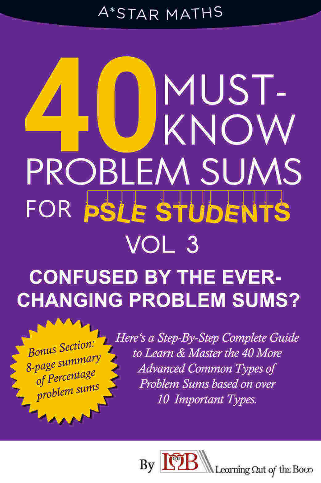P5 6 40 Must Know Problem Sums Volume 3 Out Of 6 Learning Out Of